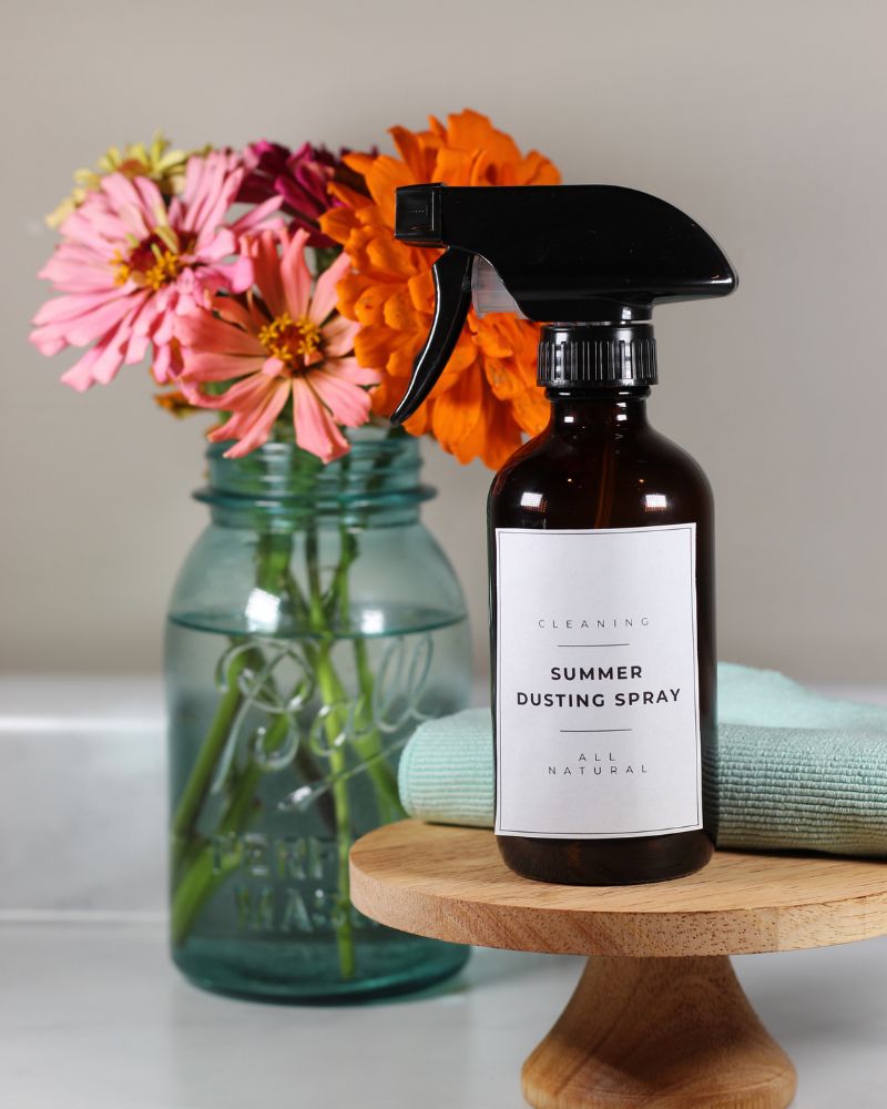 HOMEMADE DUSTING SPRAY - Healthy Home from Scratch