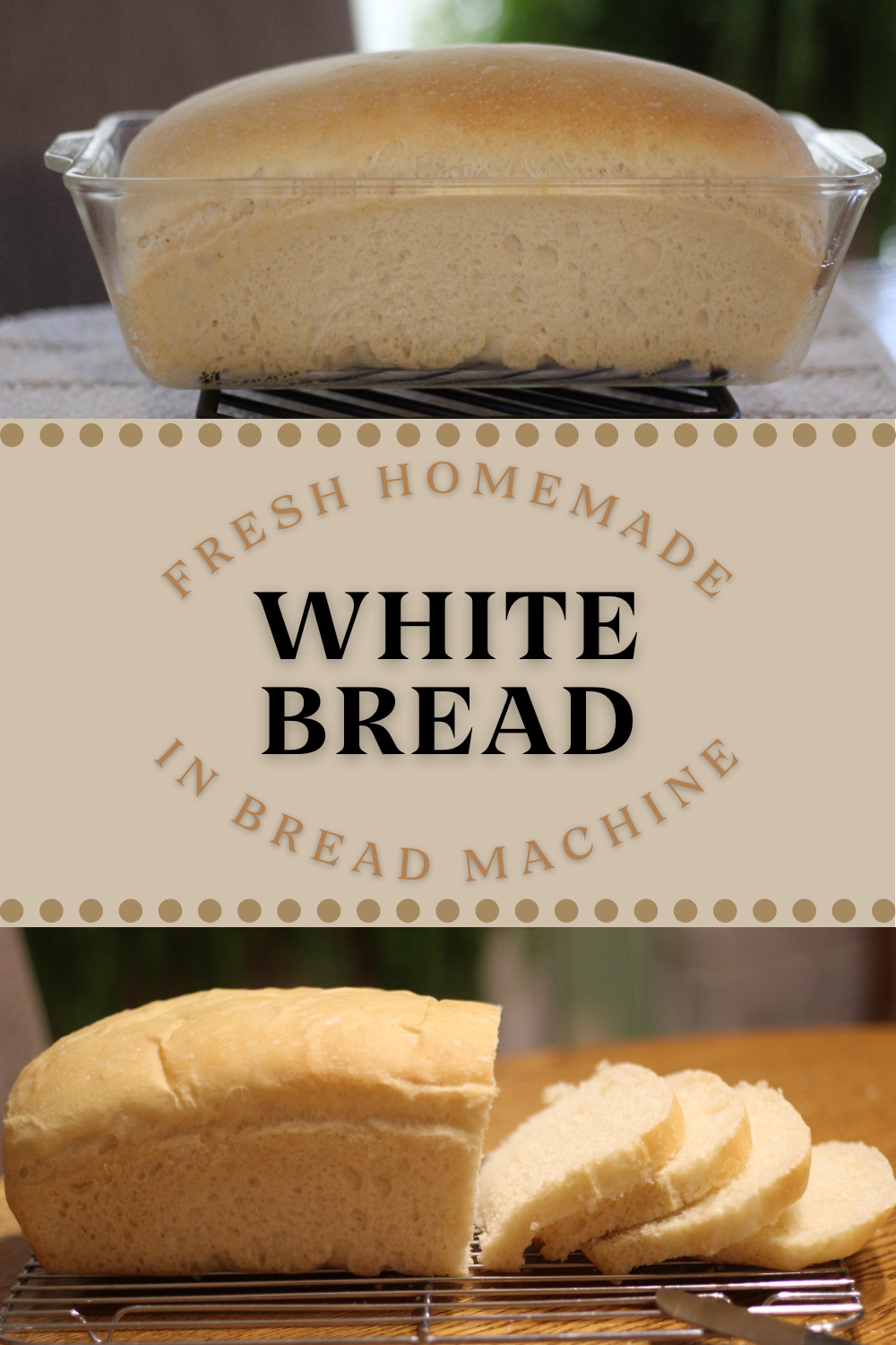 HOW TO MAKE WHITE BREAD DOUGH IN A BREAD MACHINE - Healthy Home from ...