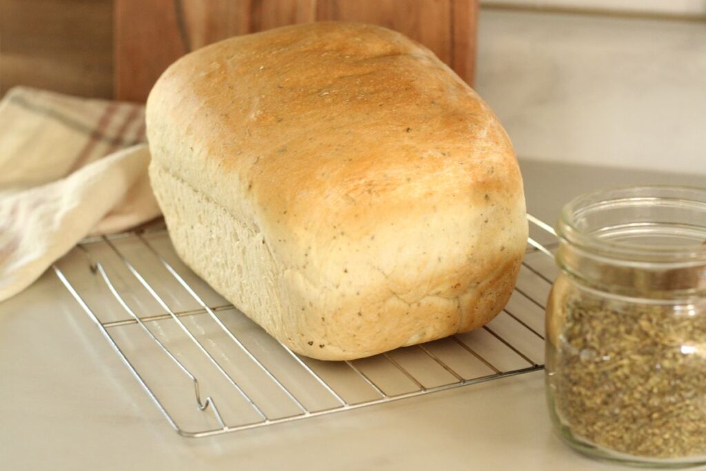 BREAD MACHINE ITALIAN HERB BREAD RECIPE - Healthy Home from Scratch