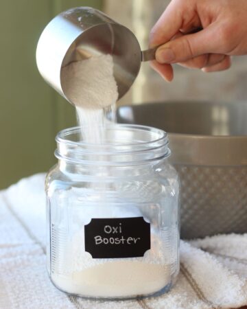 DIY NATURAL OXI BOOSTER | OXICLEAN ALTERNATIVE - Healthy Home from Scratch